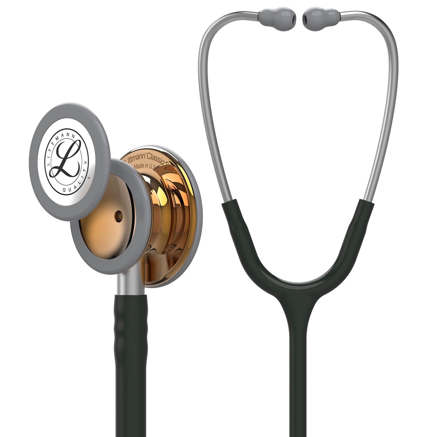 Littmann Classic III Monitoring Stethoscope: High Polish Copper & Blac
